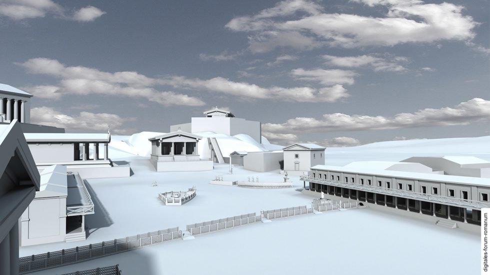 Digitales forum romanum: un progetto per la ricostruzione storico ...