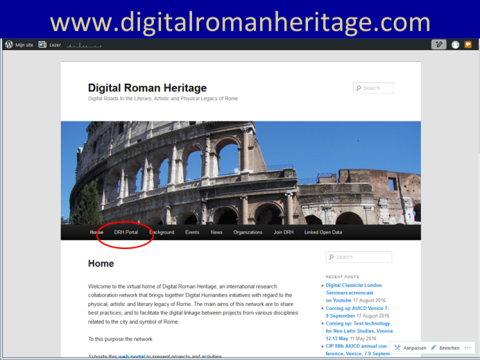 Mapping Visions of Rome and Digital Roman Heritage Connectivity between ...